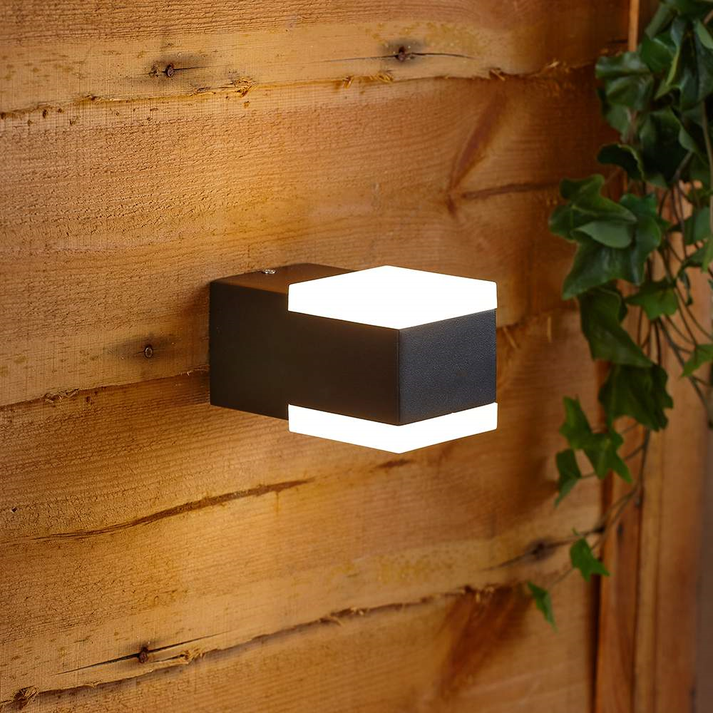 Integrated Square Black LED Light - Trueshopping